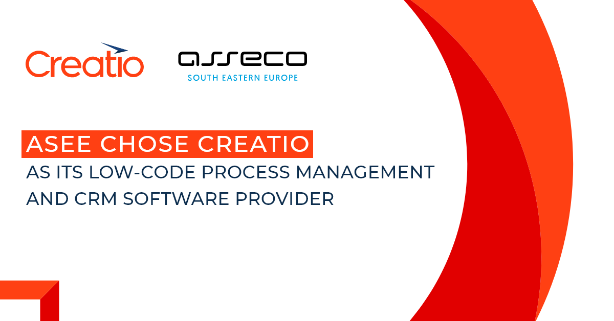 ASEE Chose Creatio as Its Low-Code Process Management and CRM Software Provider | Creatio